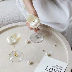 Natural Conch Shell Drinking Glasses - Creative Femininity