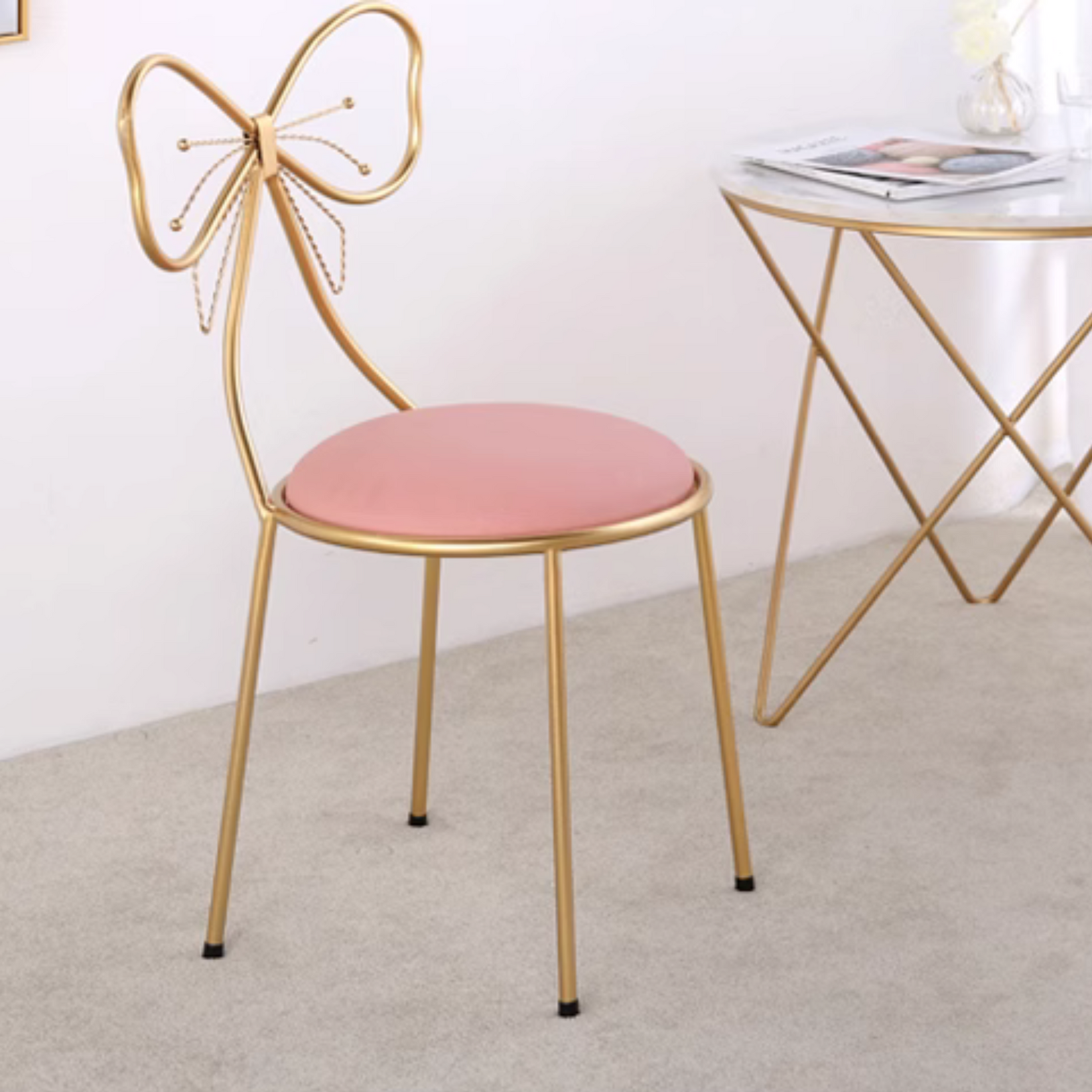 Bow Back Vanity Chair - Creative Femininity