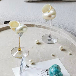 Natural Conch Shell Drinking Glasses - Creative Femininity