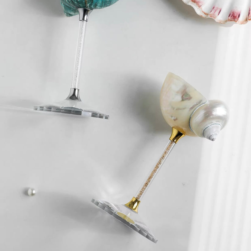 Natural Conch Shell Drinking Glasses - Creative Femininity