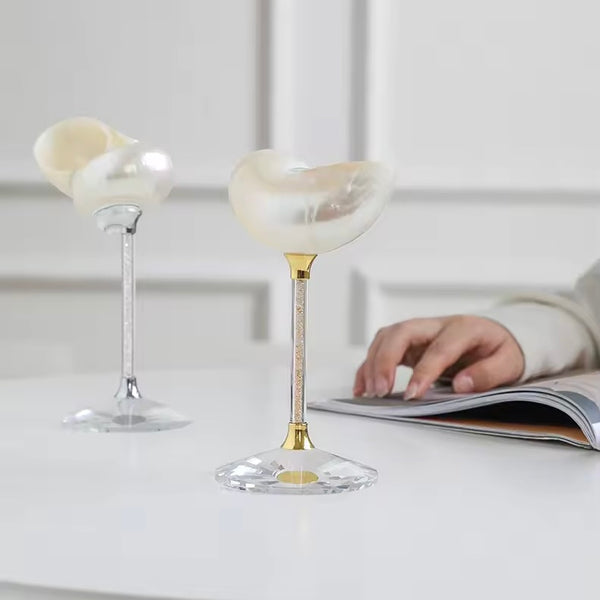 Natural Conch Shell Drinking Glasses - Creative Femininity