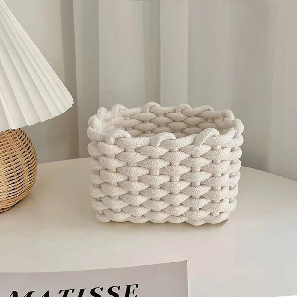 Cute Woven Storage Basket - Creative Femininity