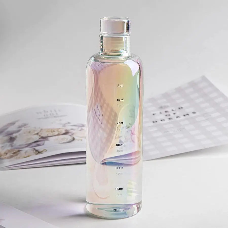 Minimalist Glass Fashion Flask - Creative Femininity