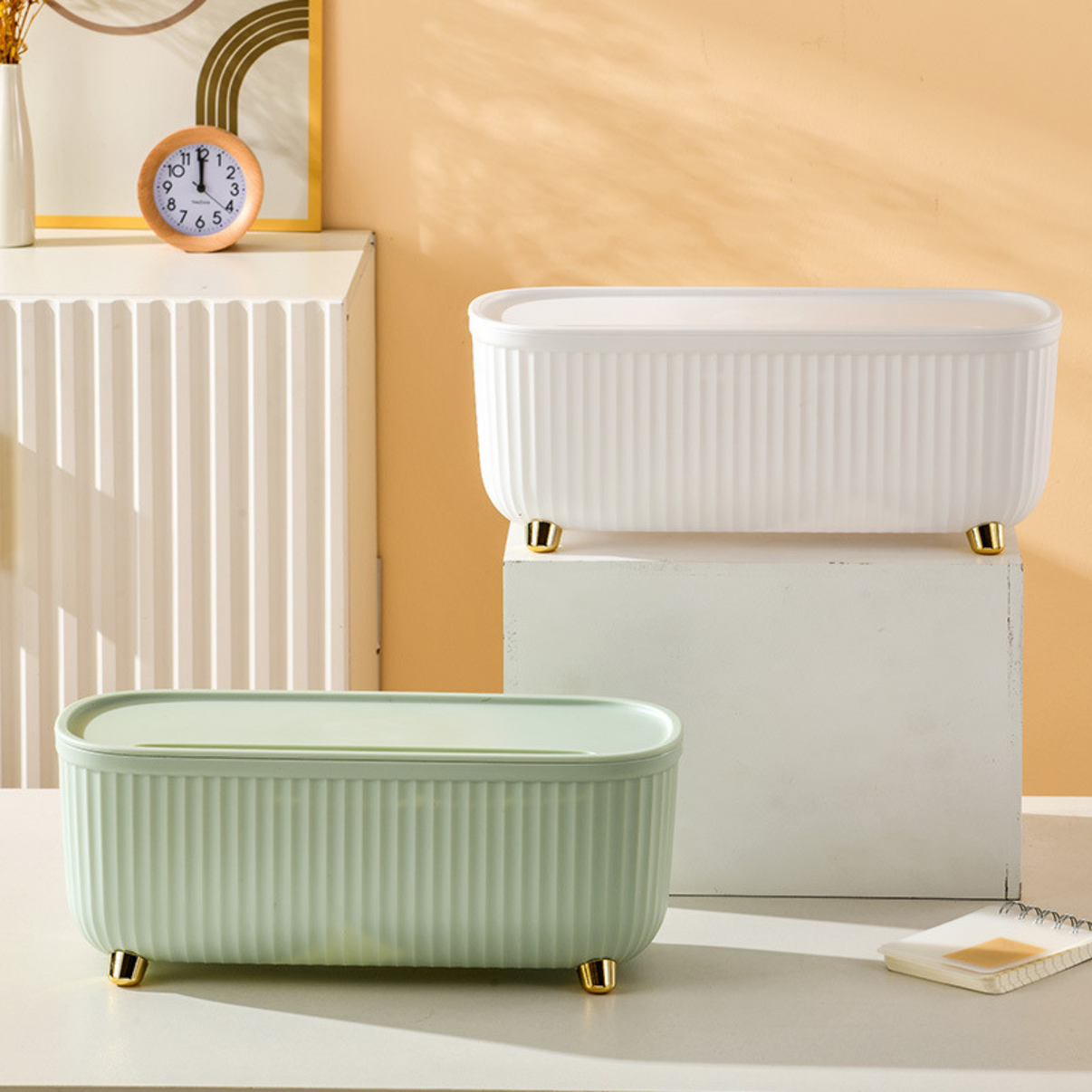 Modern Cable Management Storage Box - Creative Femininity