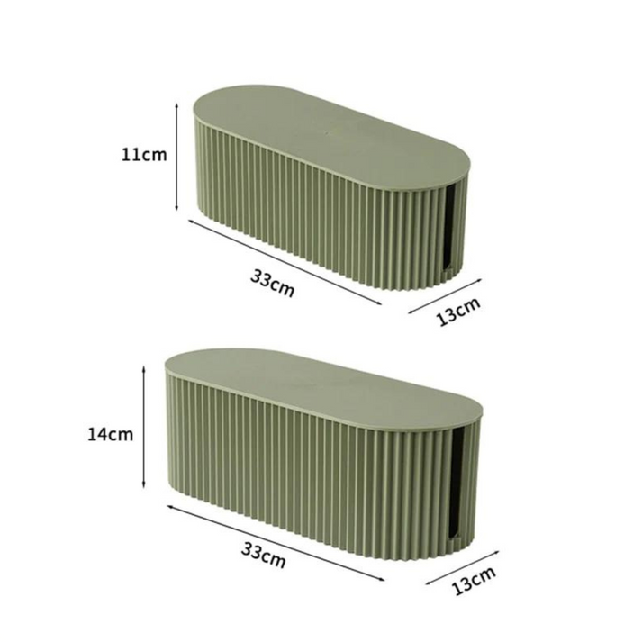 Stylish Nordic Cable Storage Box - Creative Femininity