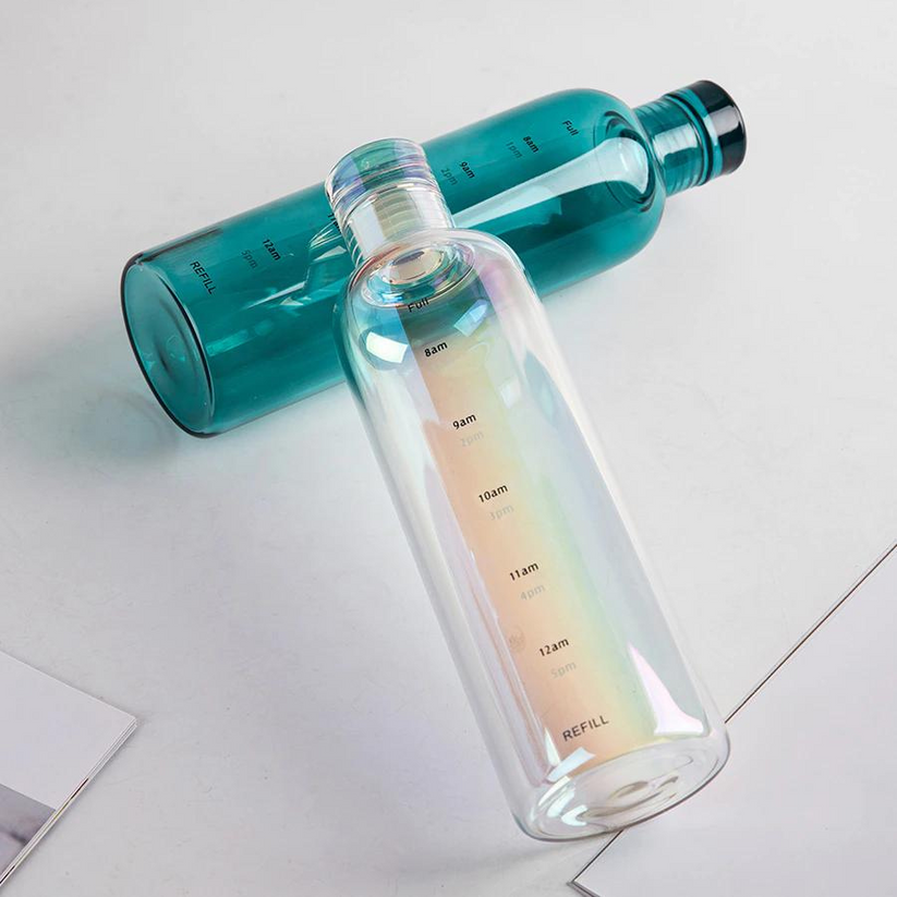 Minimalist Glass Fashion Flask - Creative Femininity