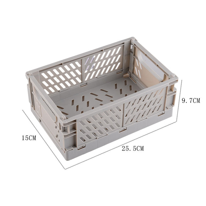 Stackable Pastel Storage Crate - Big Grey - Creative Femininity