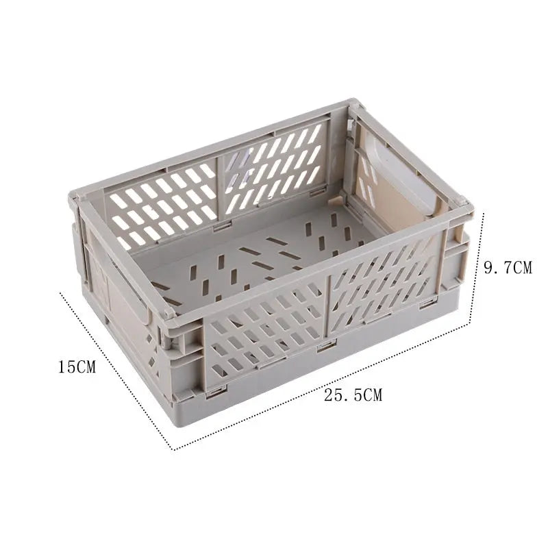 Stackable Pastel Storage Crate - Big Grey - Creative Femininity