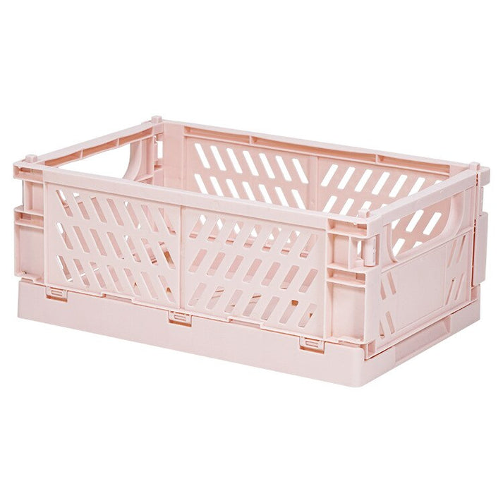 Stackable Pastel Storage Crate - Big Light Pink - Creative Femininity