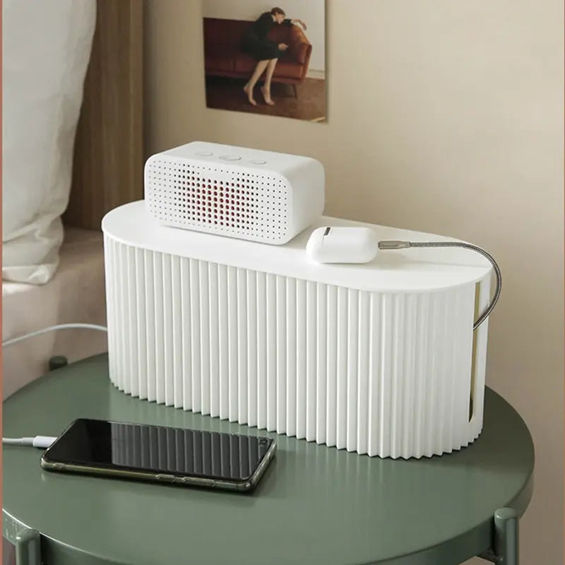 Stylish Nordic Cable Storage Box - Green small - Creative Femininity
